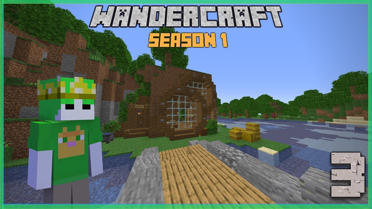 Wandercraft 1: Episode 3 - My Starter Base! - YouTube