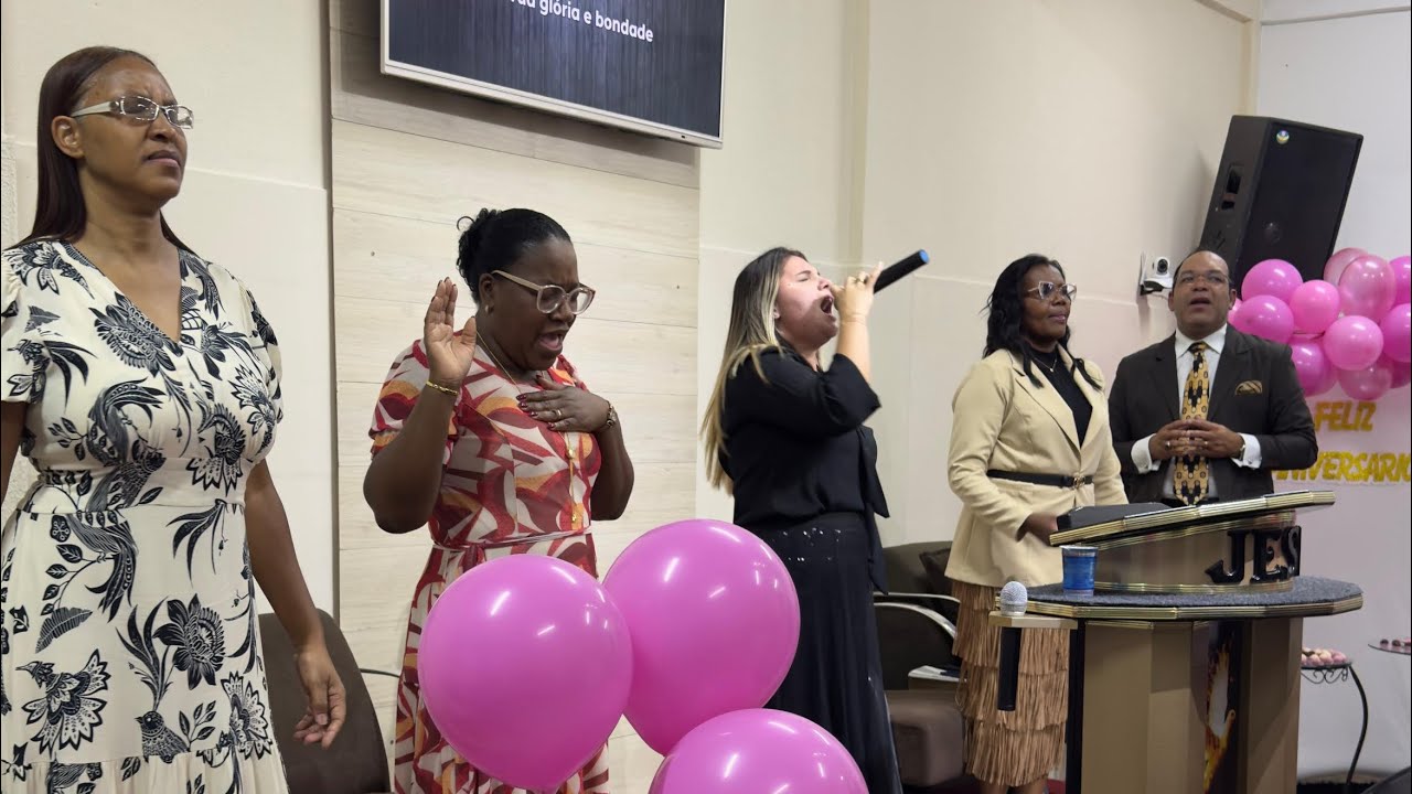 CULTO DE ANIVERSÁRIO DA PASTORA TELMA OLIVEIRA - YouTube