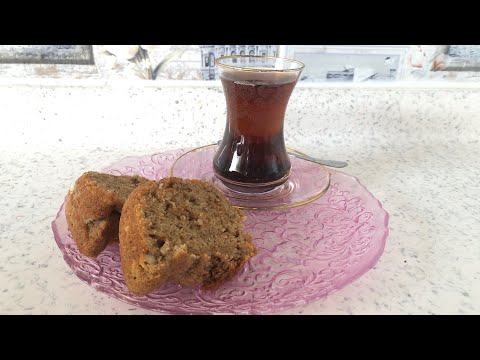 Afyon şivesi ile cevizli havuçlu tarçınlı kek