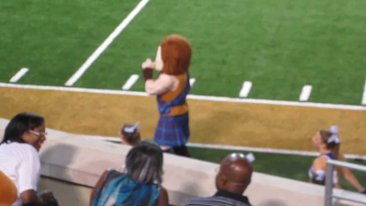 Presbyterian College Mascot at Wake Forest - YouTube