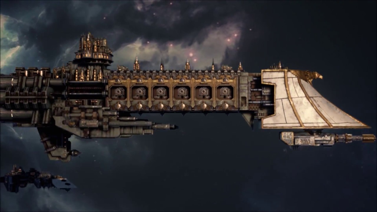 Battlefleet Gothic Armada Cobra Destroyer - YouTube