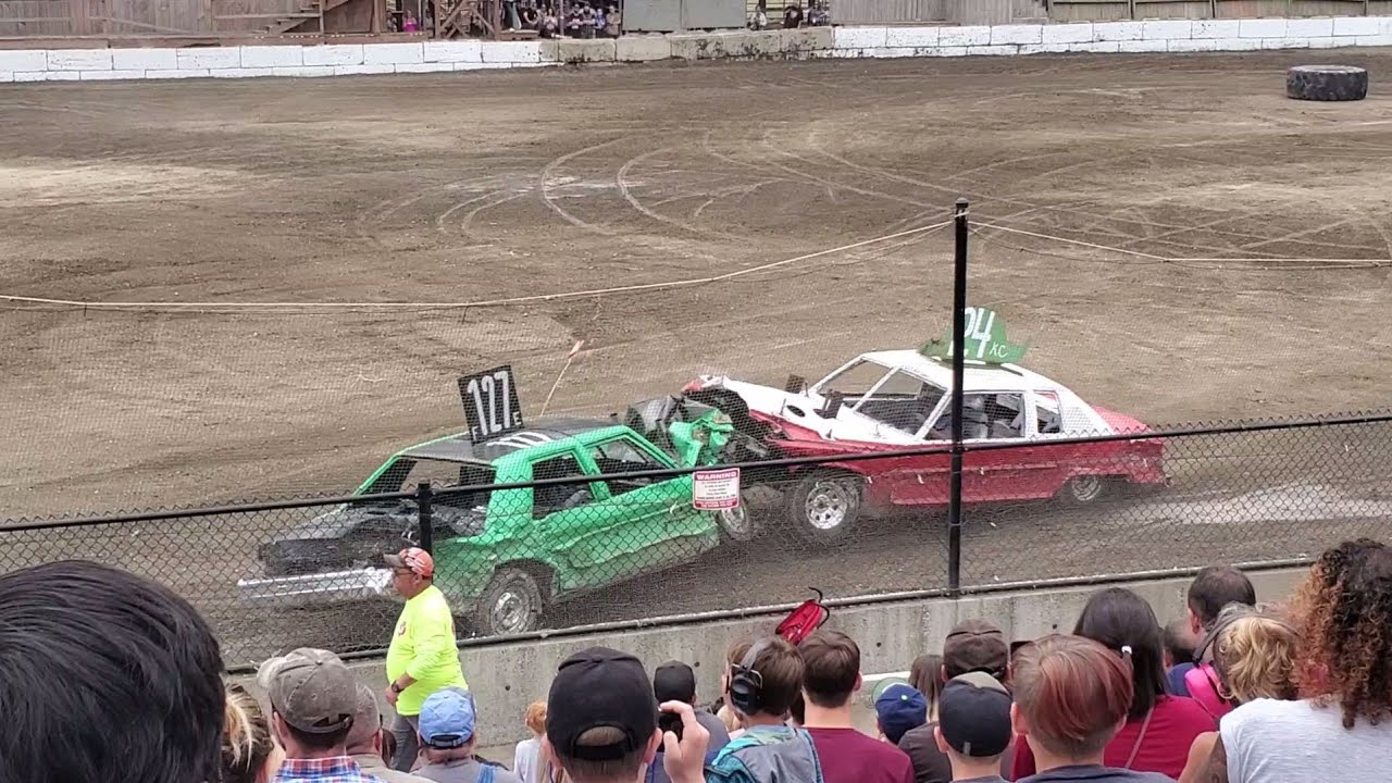 Big Car Demolition Derby KDDA 8/25/19 - YouTube