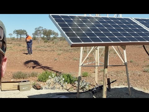 Pulling and repairing a solar pump - YouTube