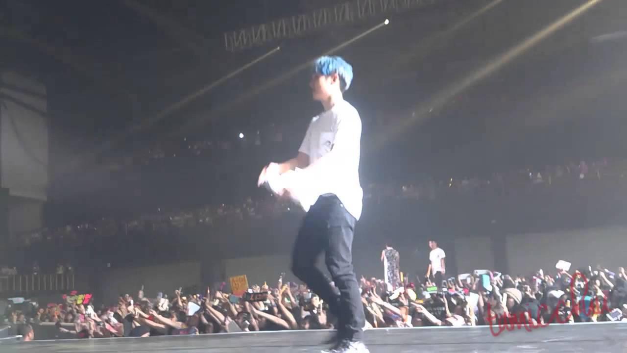 130831 Infinite's blue haired dance is dem CUTE - YouTube