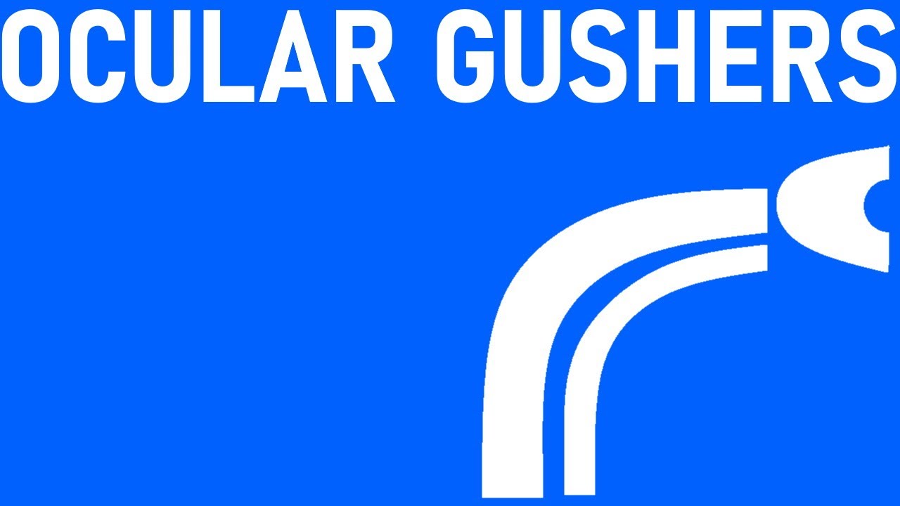 Ocular Gushers - Comparison in 40 Media - YouTube