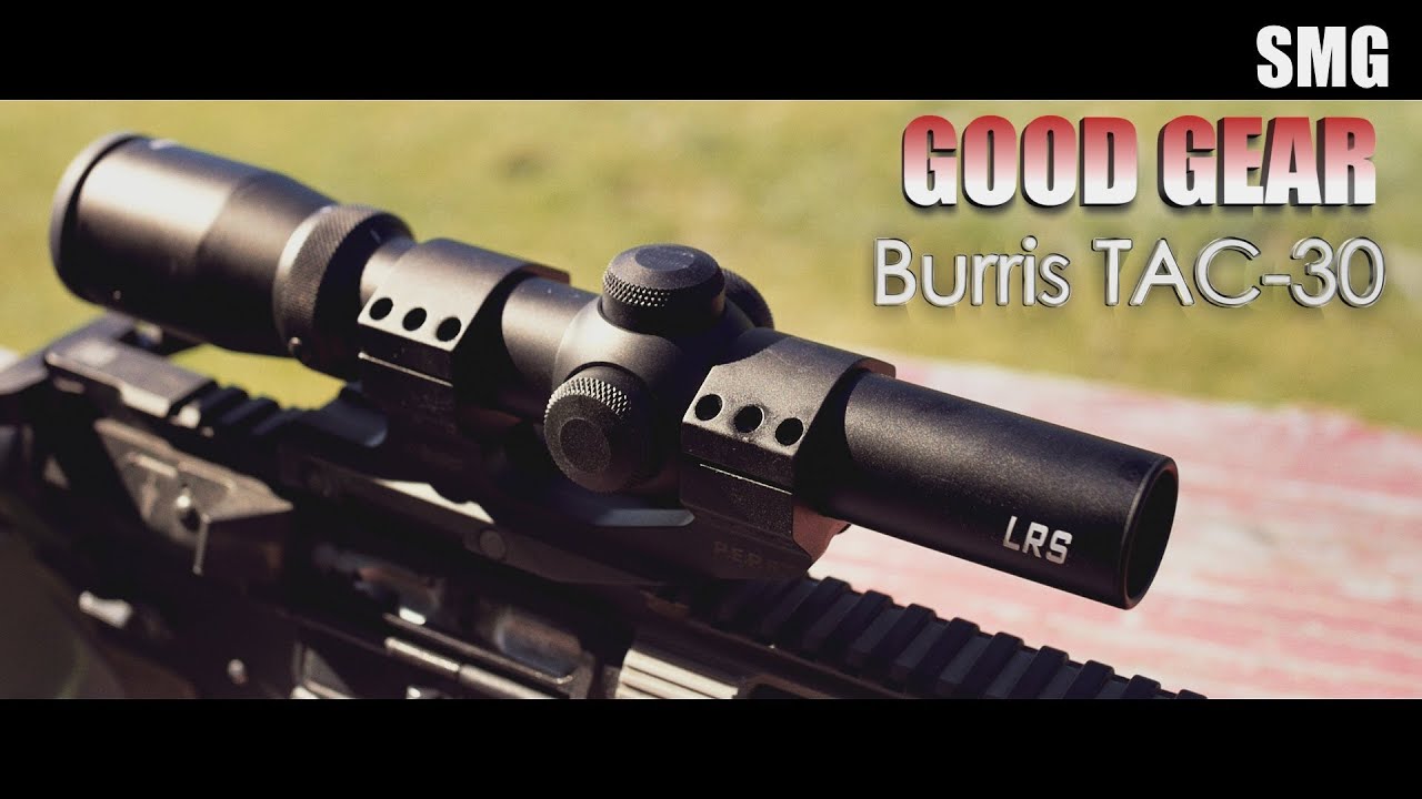 AR15 Burris Fullfield TAC-30 1-4x scope - YouTube
