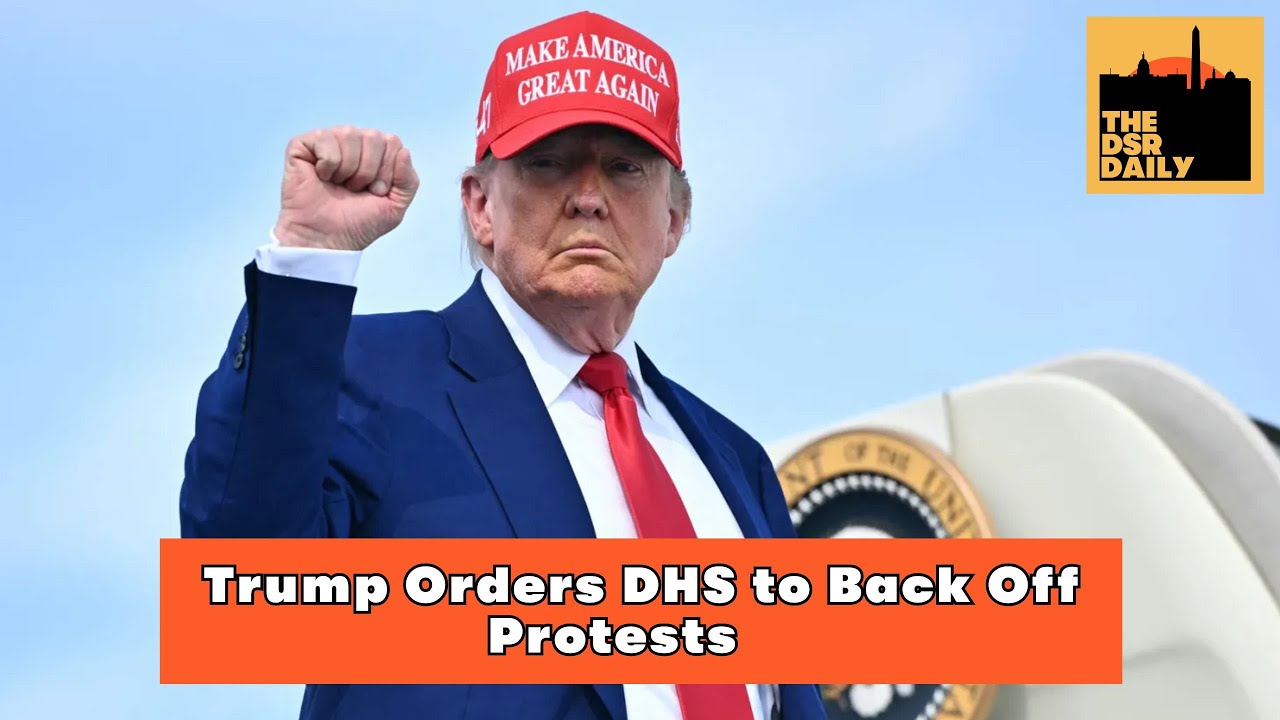 2/2: Trump Orders DHS to Back Off of Protests - YouTube