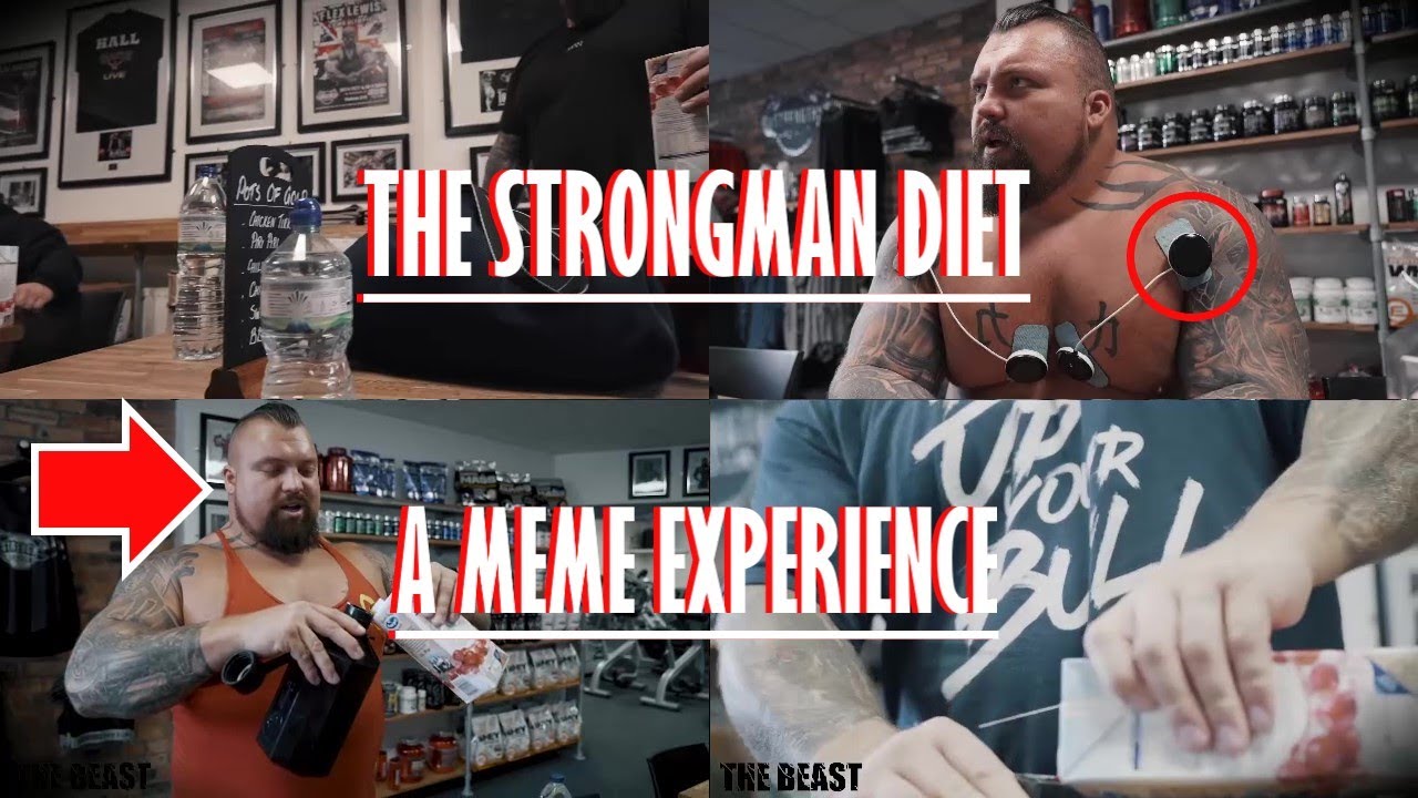 THE STRONGMAN DIET - A MEME EXPERIENCE - YouTube