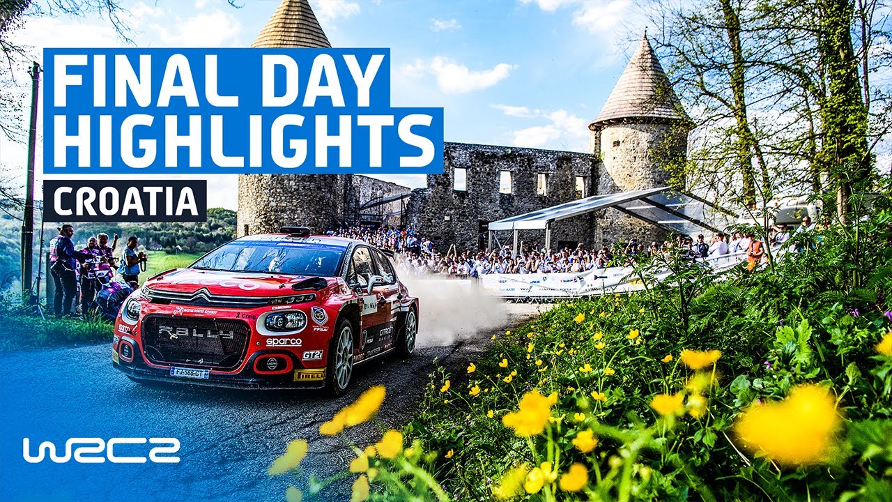 WRC2 Final Day Highlights | WRC Croatia Rally 2023 - YouTube