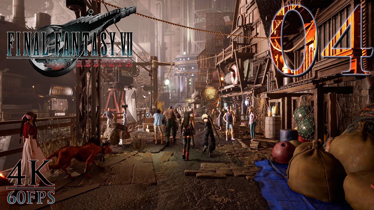Final Fantasy 7 Rebirth Chapter 4 Dawn of a New Era (with side quests ...