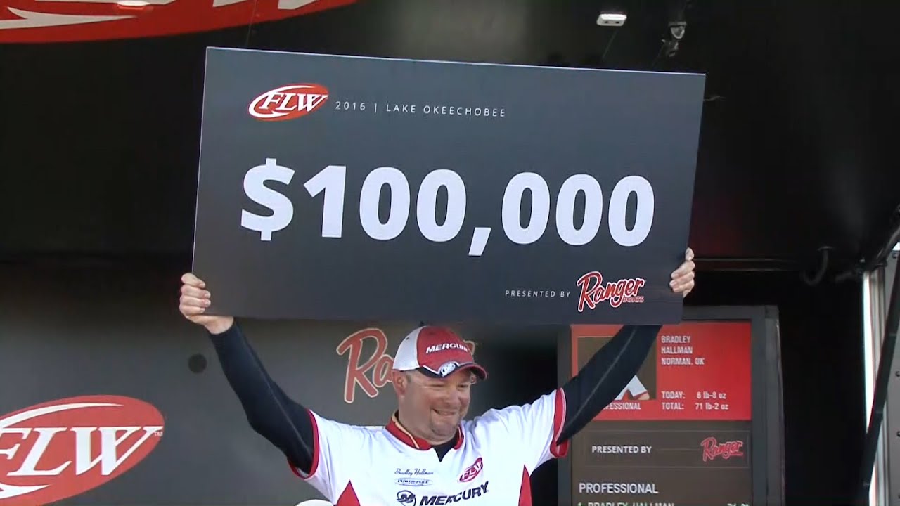 Walmart FLW Tour | Lake Okeechobee | Winning Moment - YouTube