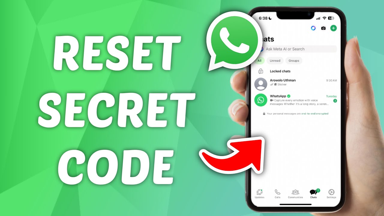 How to Reset Hidden Locked Chats Secret Code on WhatsApp - YouTube