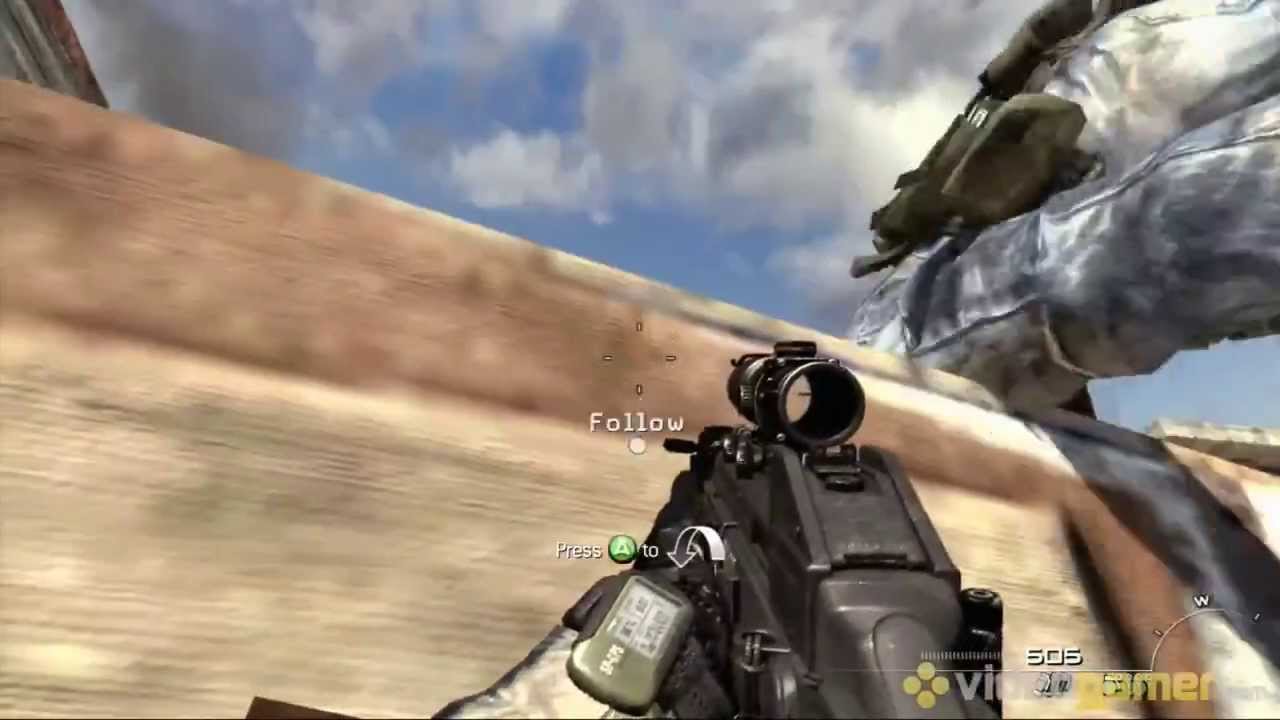 Epic call of duty noscope footage - YouTube