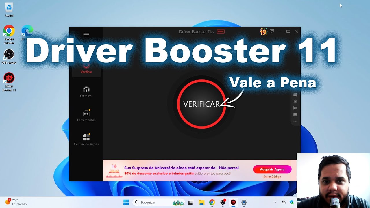Driver Booster 11 Free - Vale a Pena Usar? (2024) - YouTube
