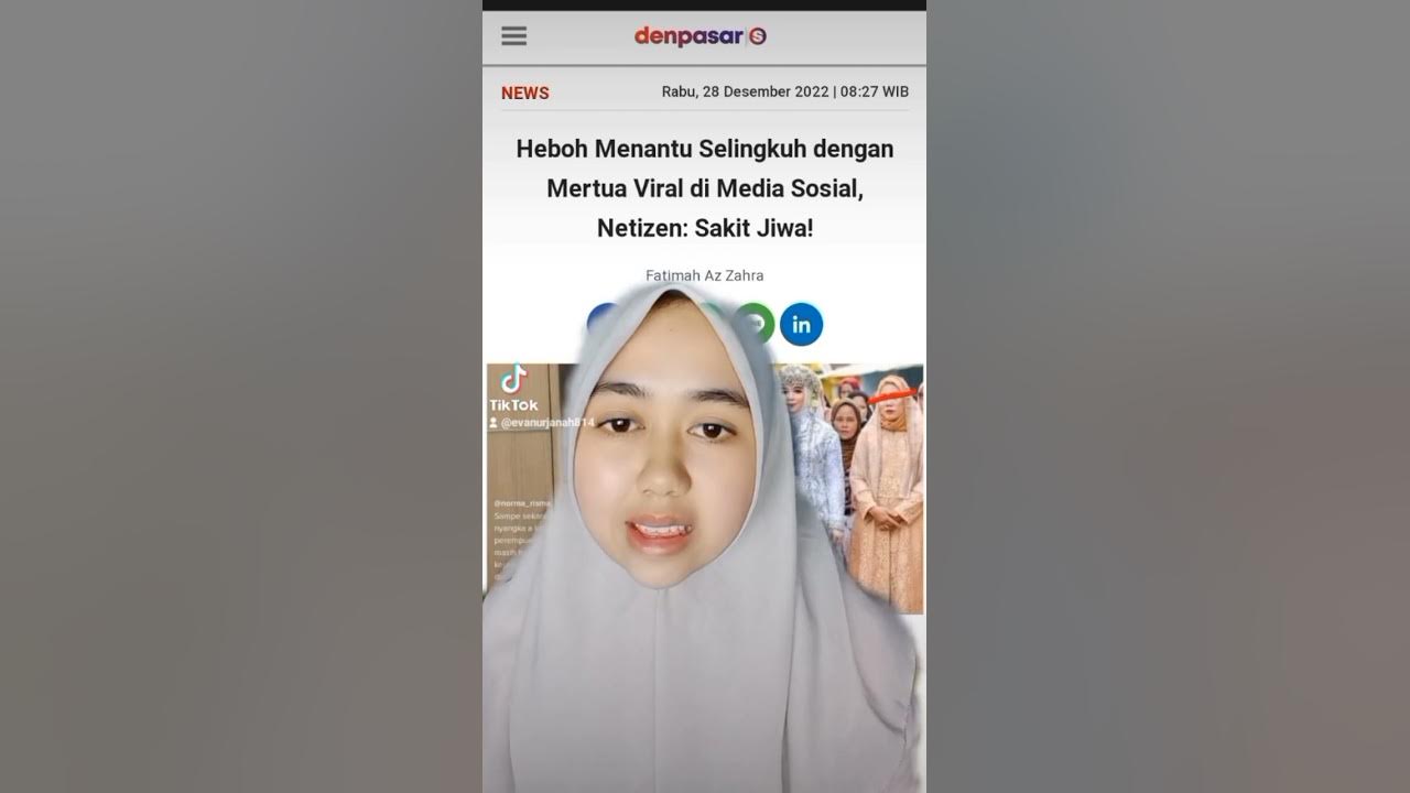 Viral menantu selingkuh dengan mertua 😲 - YouTube