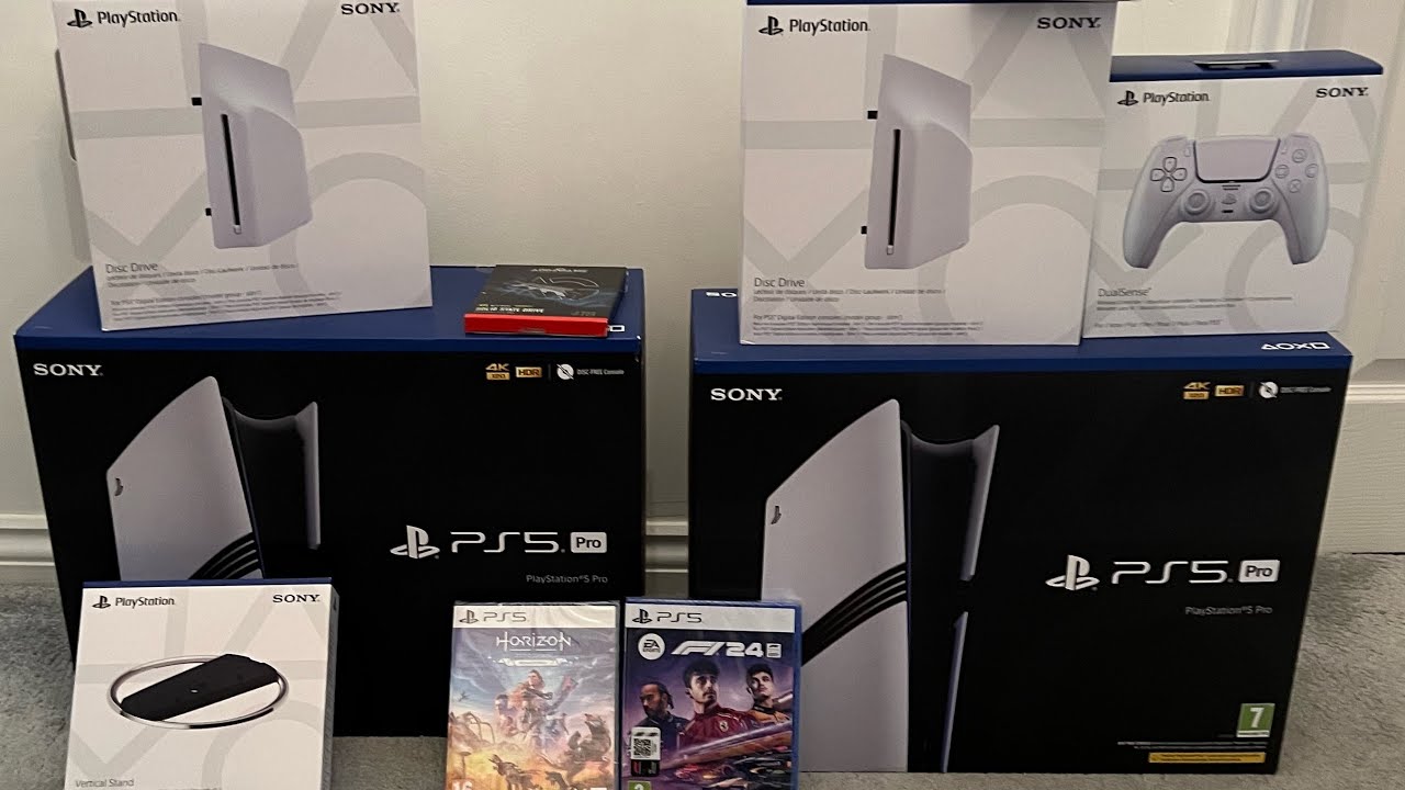 Ps5 pro pick ups - YouTube
