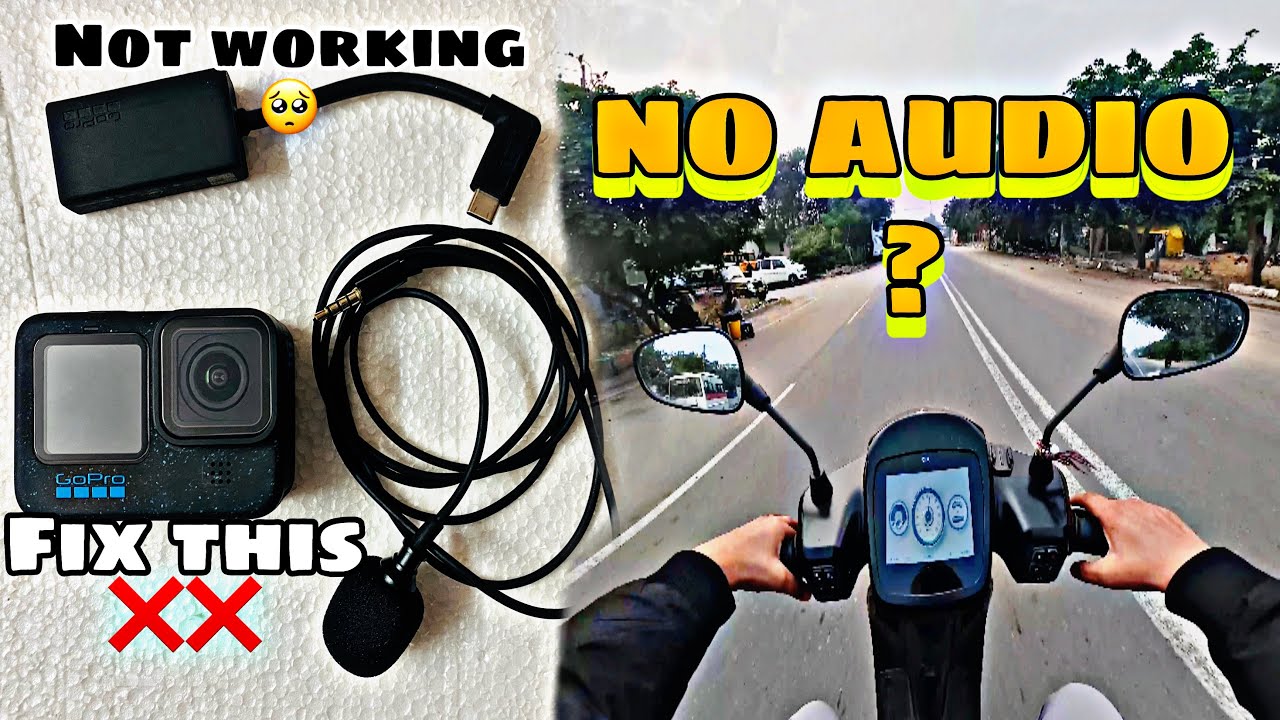 Big Problem 😱with Gopro Audio | Gopro ka microphone hua Damage - YouTube