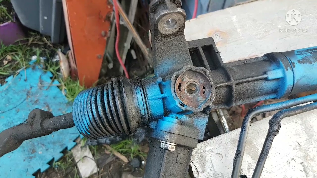 renault master stering rack change - YouTube
