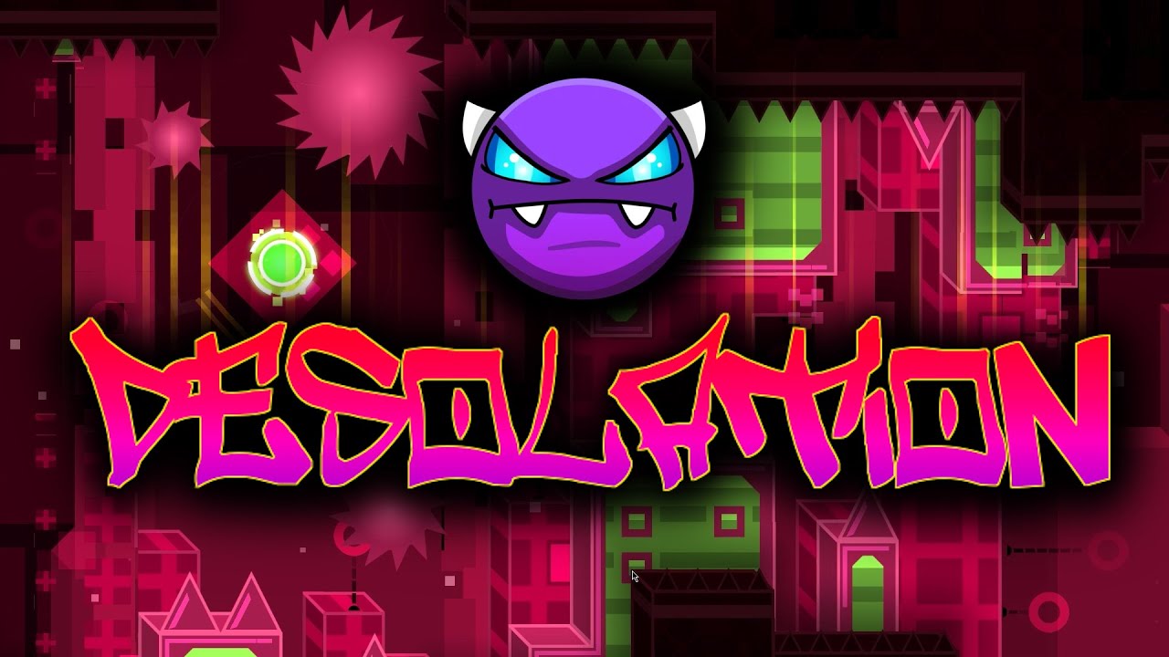 Desolation (Easy Demon) | Geometry Dash 2.2 - YouTube