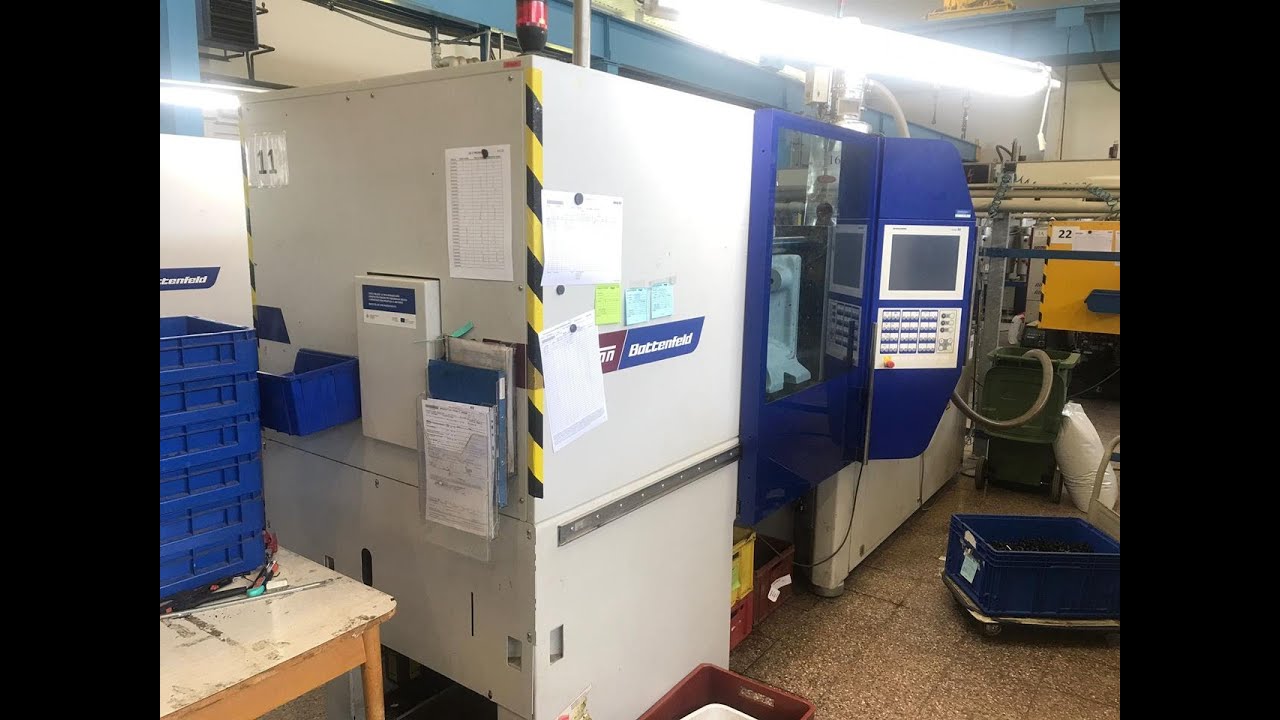 Injection Press Battenfeld EcoPower 110/350 UNILOG B6, Company Amaron s ...