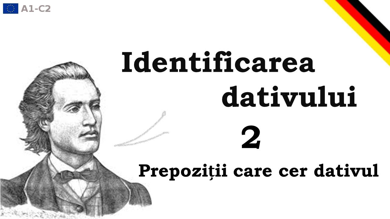 Identificarea cazului dativ (2/2) | Prepoziții care cer cazul dativ ...