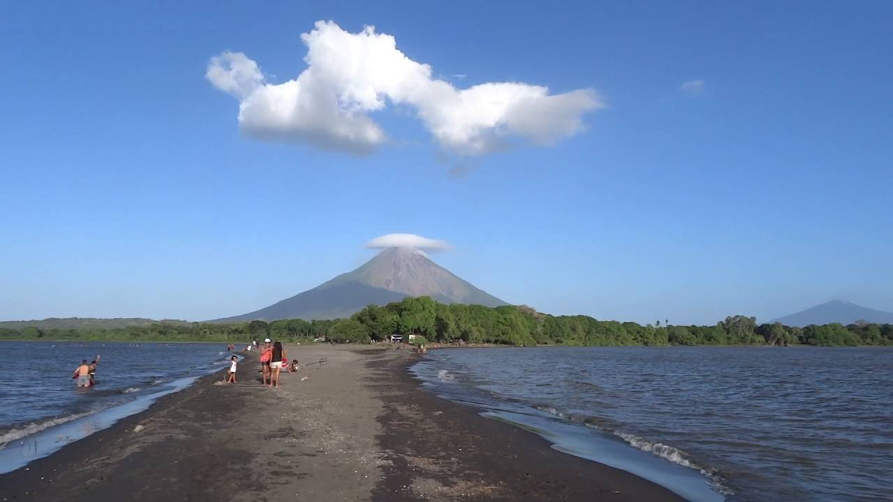 Ometepe - Punta Jesus Maria - View of 2 volcanoes - YouTube
