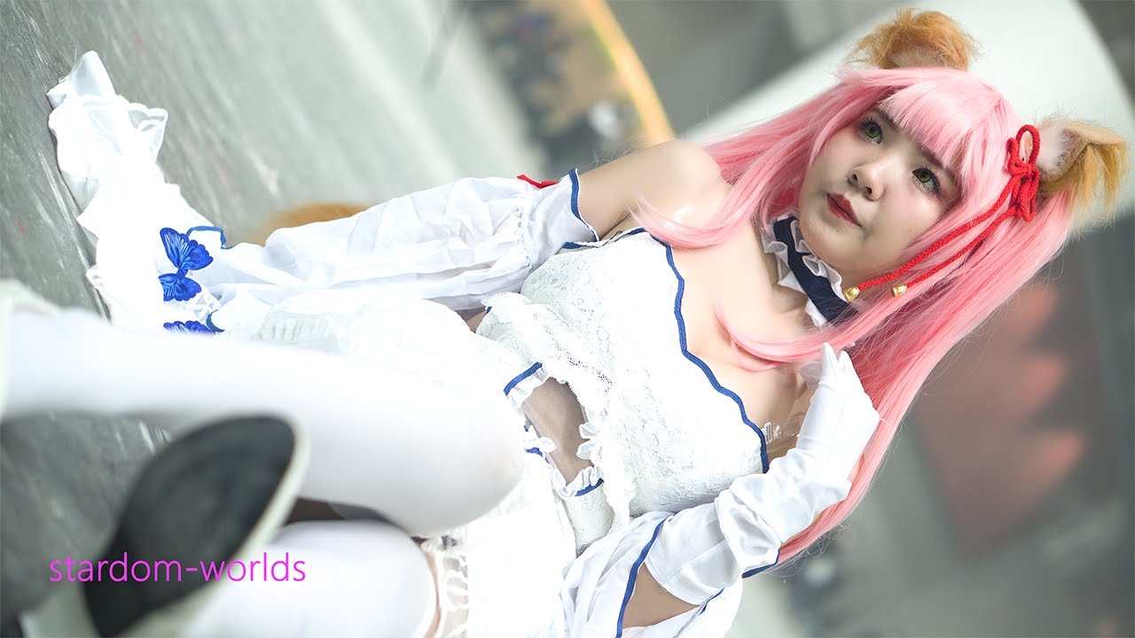 FGO 玉藻の前 コスプレ | 玉藻前婚紗 cosplay 코스프레 | BW2020 廣州漫展 - YouTube