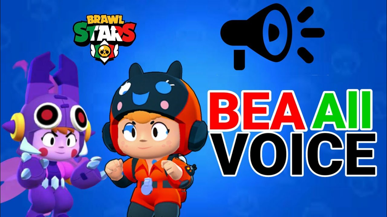 Brawl Stars - Mega Beetle Bea Voice + Winning & Losing Pose - YouTube
