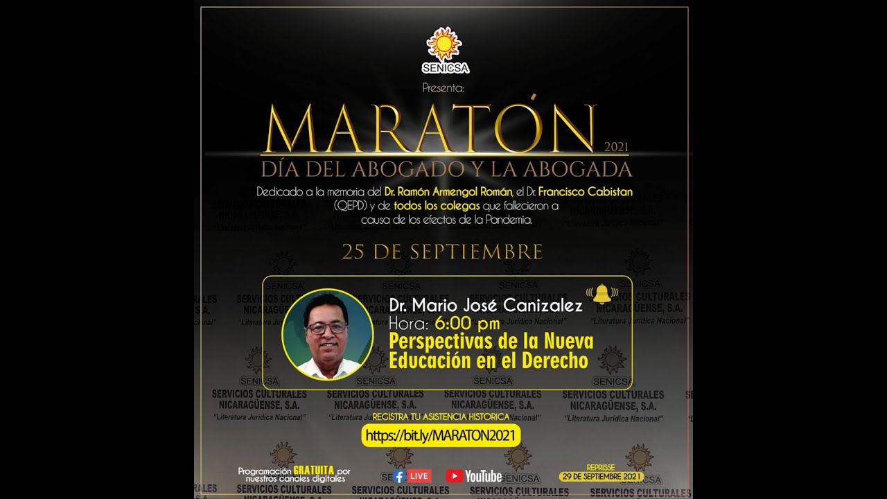 DR. MARIO JOSÉ CANIZALEZ - MARATÓN 2021- SENICSA - YouTube