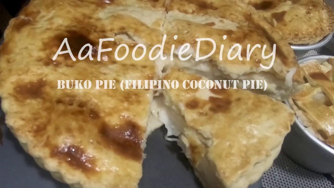 Buko Pie (Filipino Coconut Pie) - YouTube