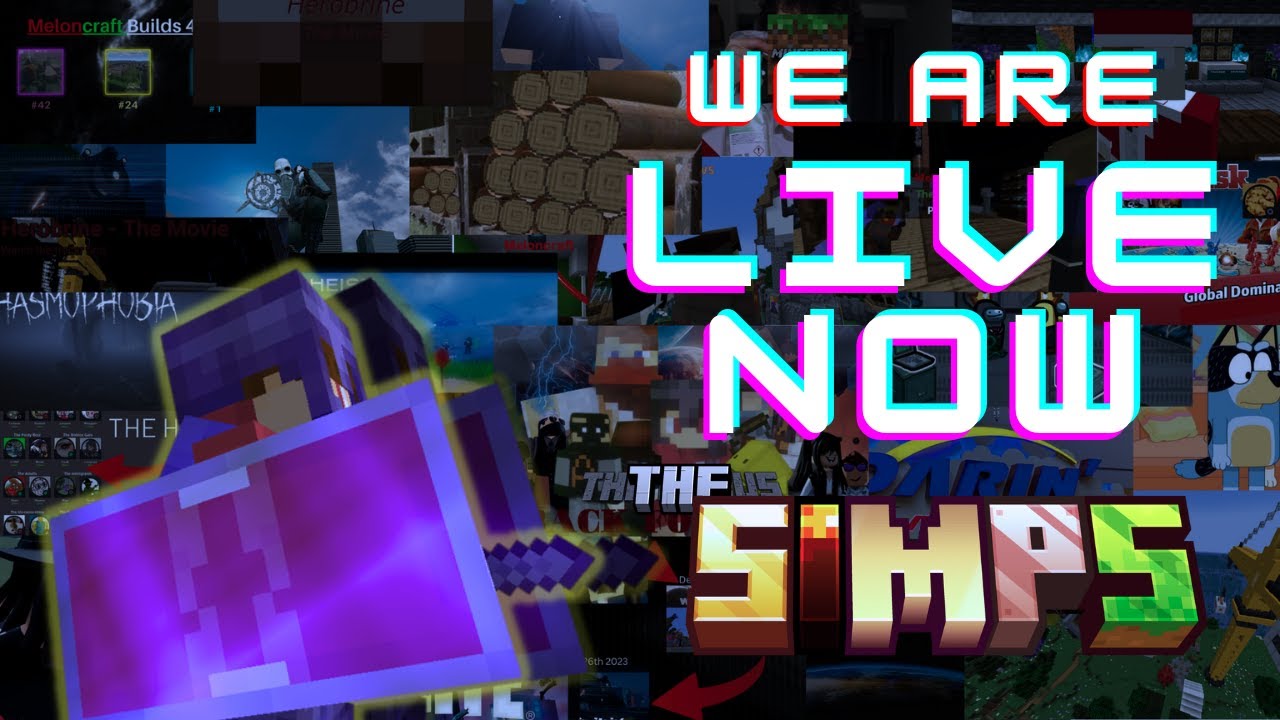 Resource grinding and Therapy? (SIMPS SMP) - YouTube