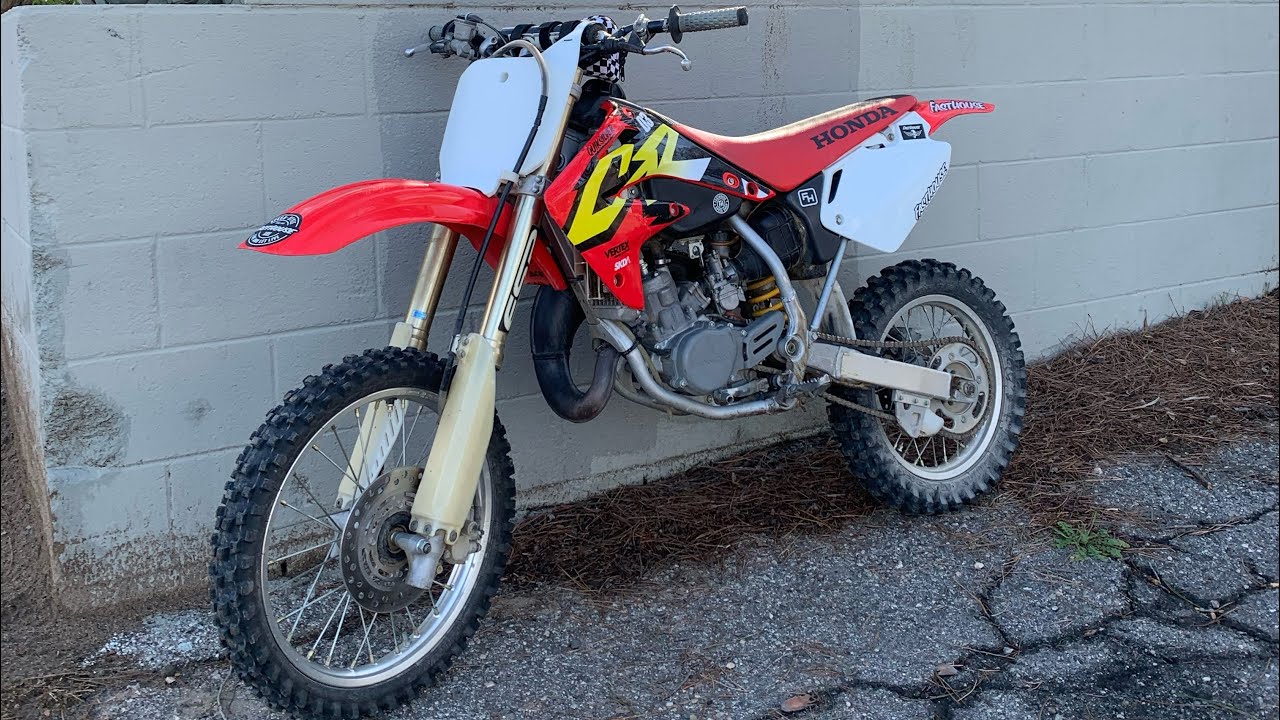 Cr85 off-road/ trail ride - YouTube