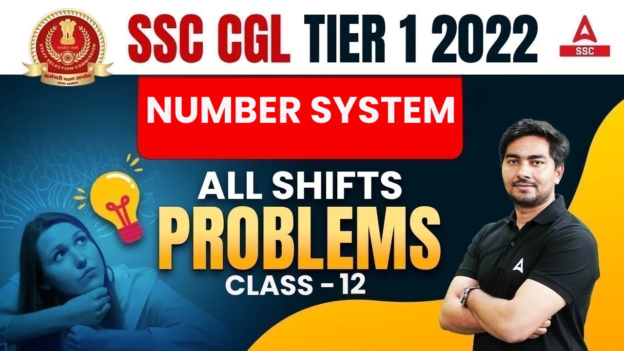 Number System for SSC CGL | SSC CGL 2022 Tier 1 All Shifts Number ...