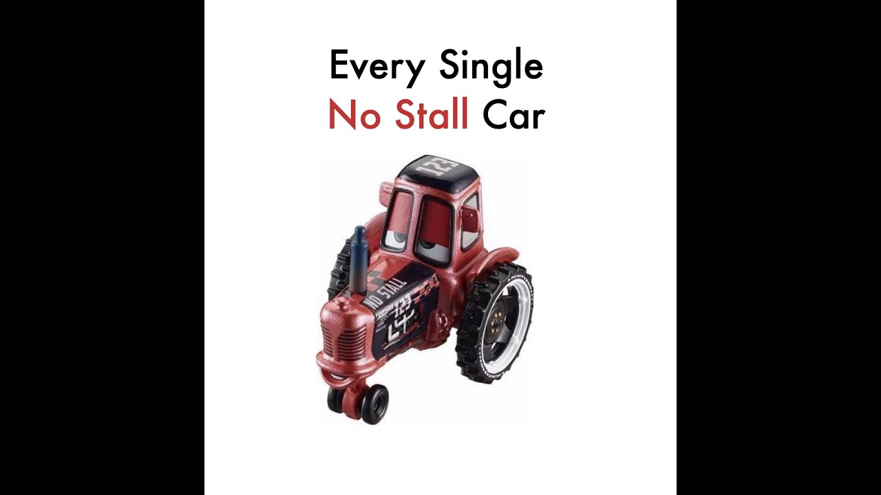 Every Single Disney Cars No Stall Diecast - YouTube