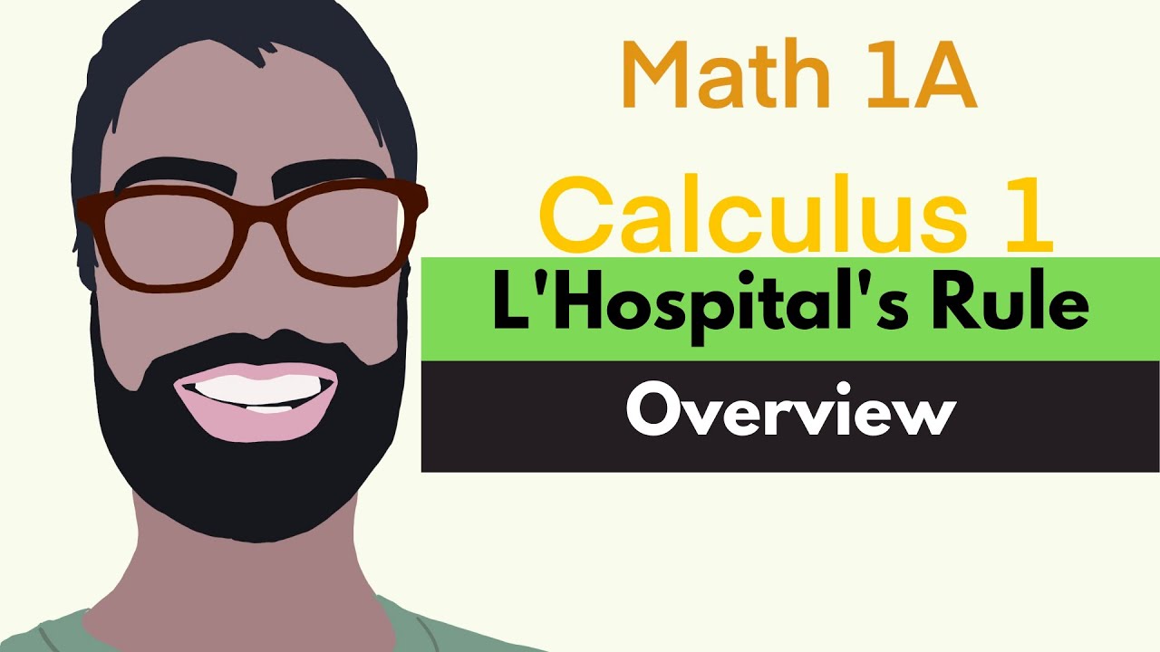 4.4 L'Hospital's Rule | Video 1 - Overview || Calculus 1 - YouTube