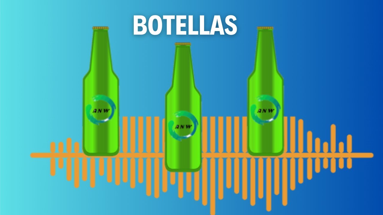SONIDOS DE BOTELLAS (VIDRIO) - YouTube