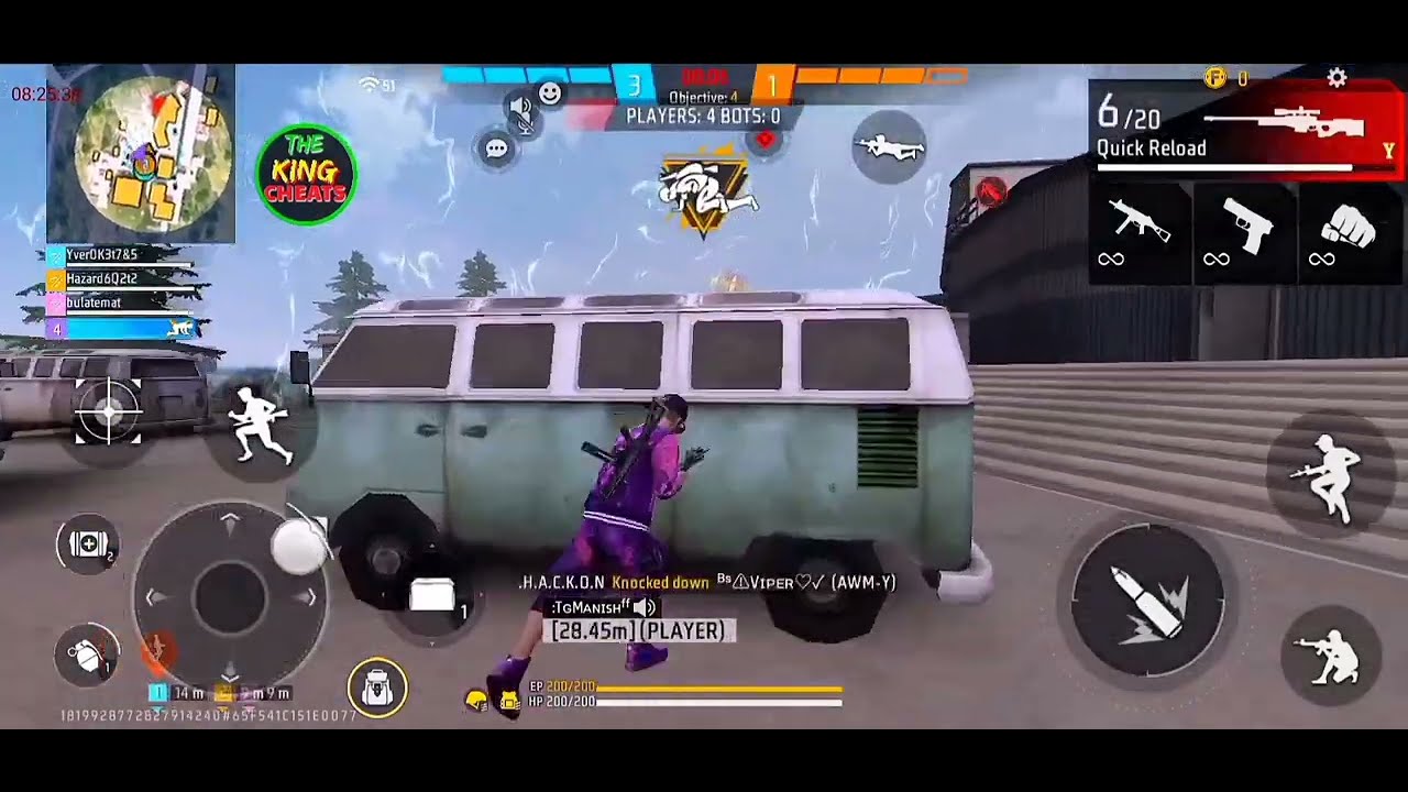 Free Fire Mod Menu || ff the king cheat mod menu || ff mod menu ...