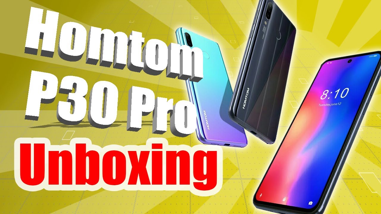 Unboxing del HOMTOM P30 PRO en ESPAÑOL 📦 (si... Homtom, no Huawei ...