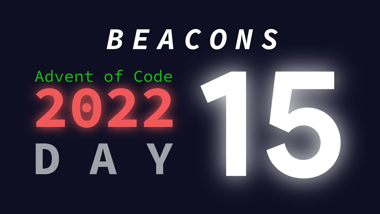 Day 15/25: Beacon Exclusion Zone | Advent of Code 2022 Explanations ...
