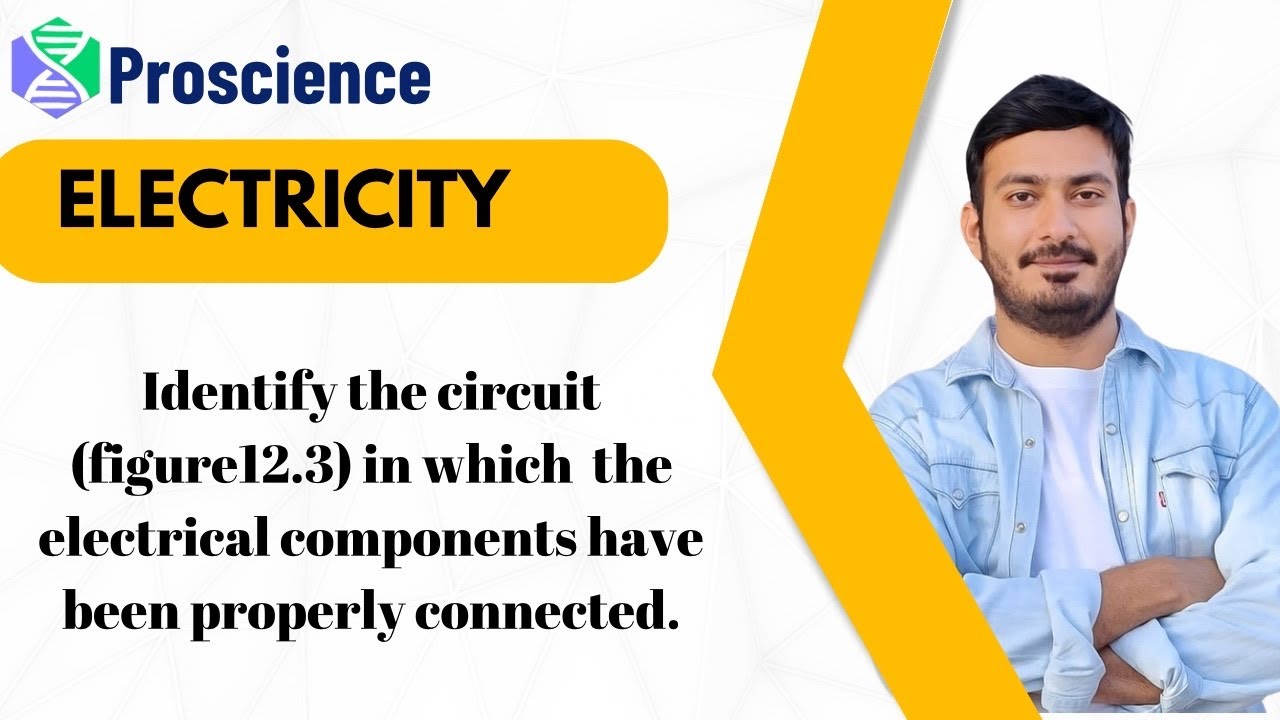 Identify the circuit (figure 12.3) in which the electrical components ...