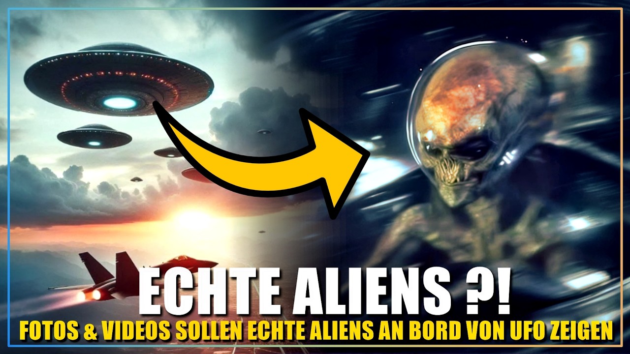 Sie haben echte Fotos von Aliens in ihrem UFO veröffentlicht... Was wissen wir darüber? - YouTube