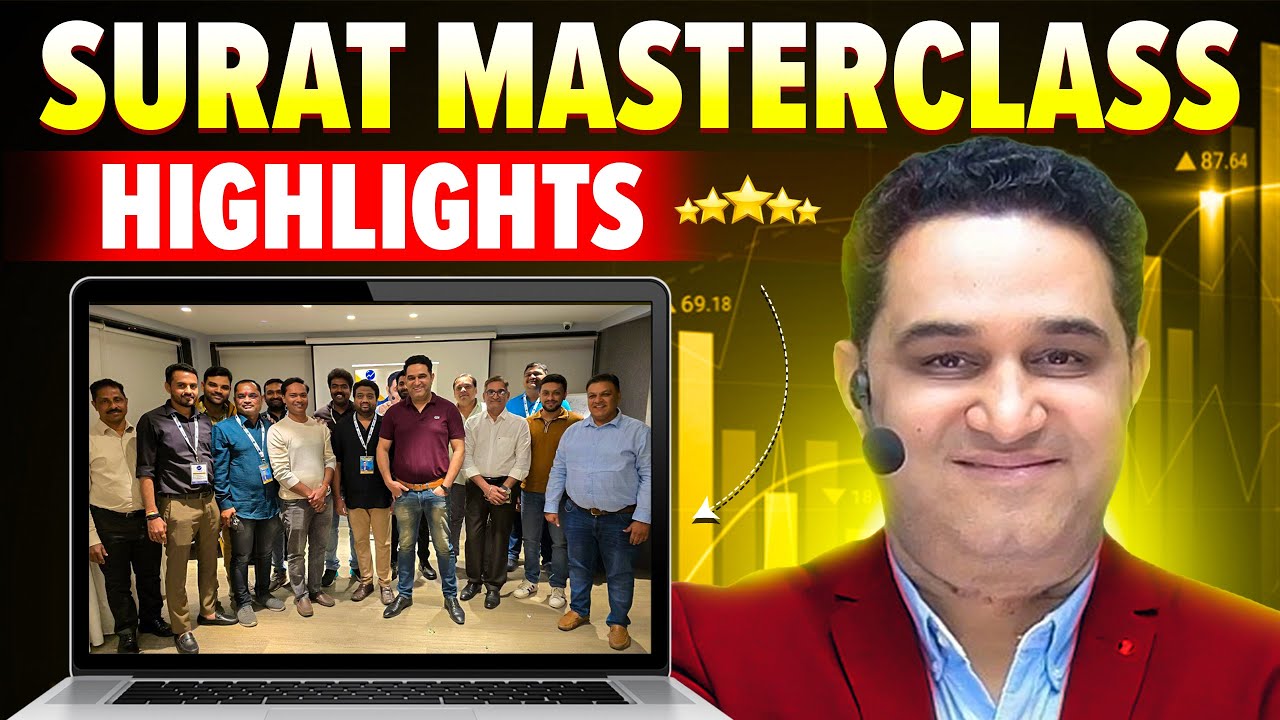 Highlights- Surat Wealth Creation Master Class | @realscalpervipul - YouTube