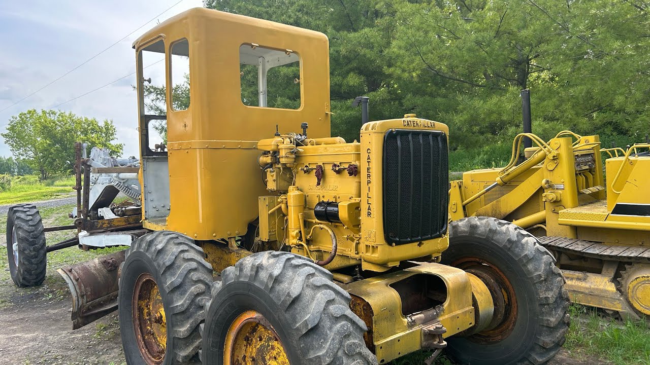 Caterpillar 112 knuckle buster restoration part 4 - YouTube