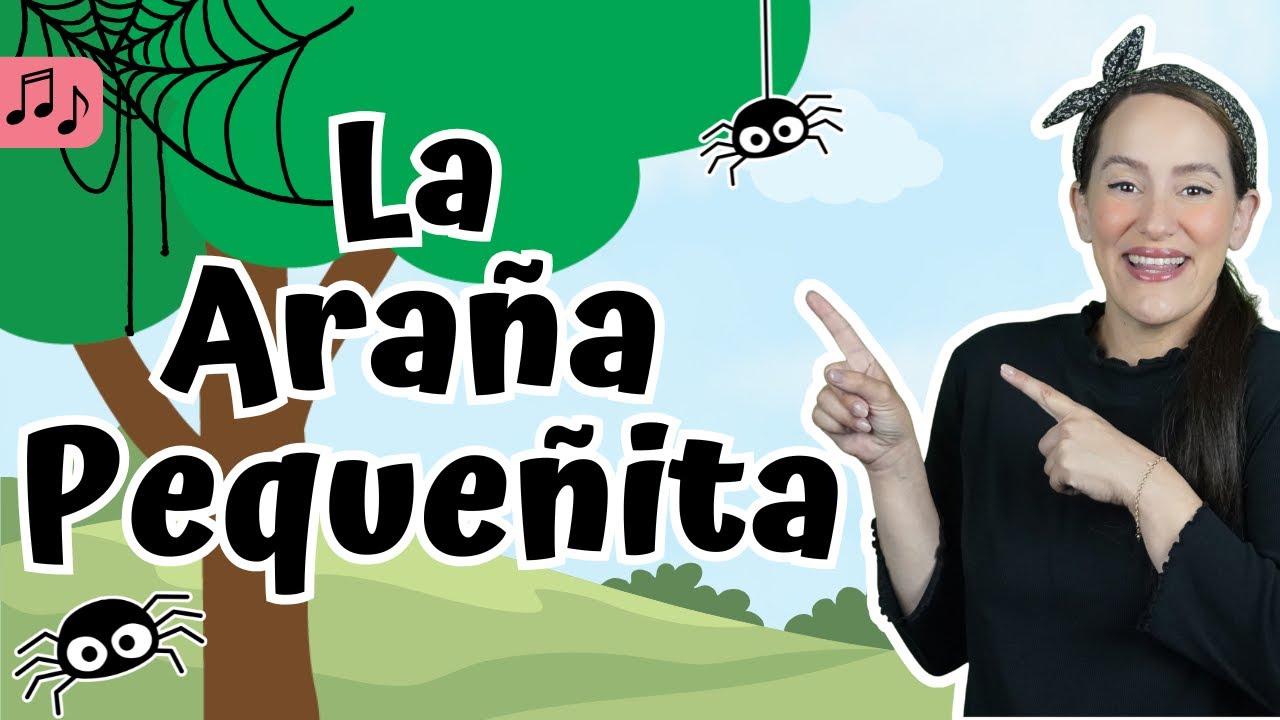 La Araña Pequeñita | Canta con Miss Vale | Canción Infantil | Spanish ...