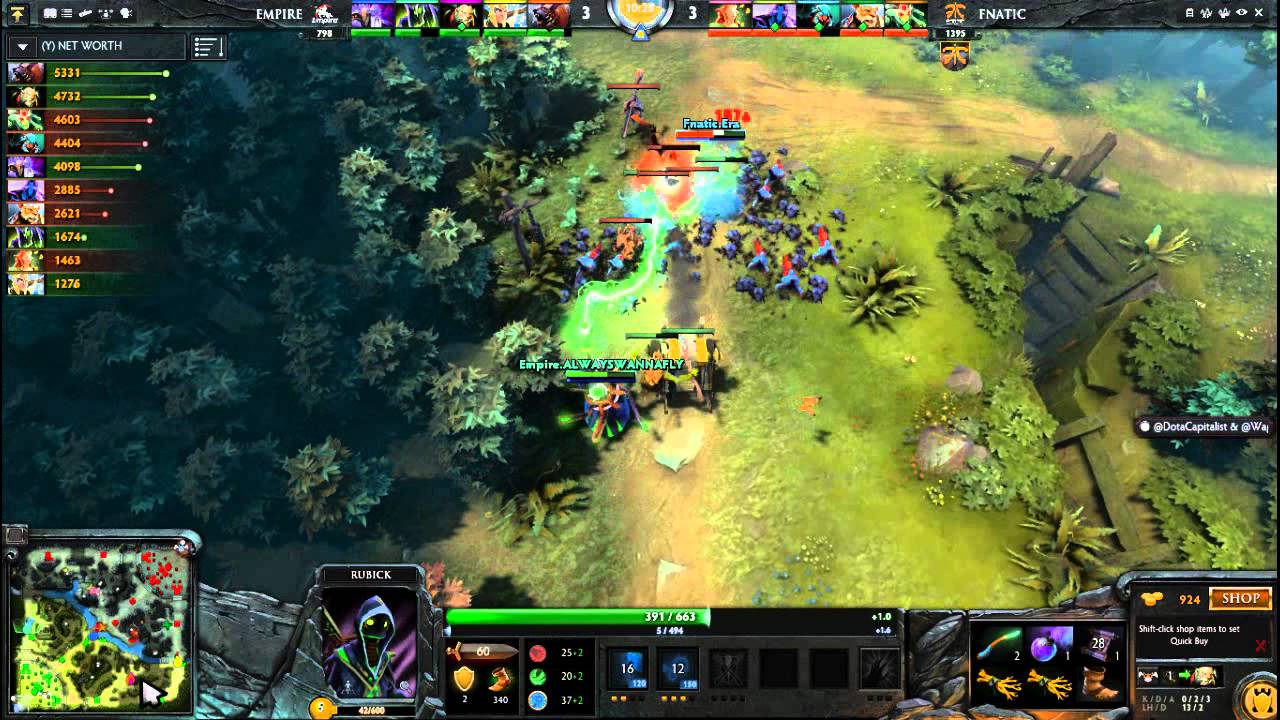 Dota 2 - The International 2014 - Series 27, Game 4 -Fanatic vs Team ...