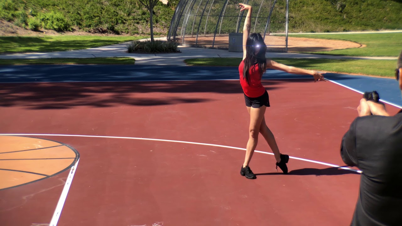 Dancer Dodging Bullets - YouTube