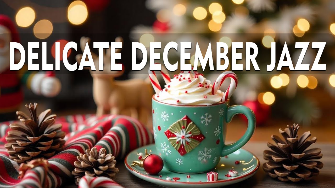 Delicate December Jazz Christmas Music Coffee Jazz Piano Relaxation for ...