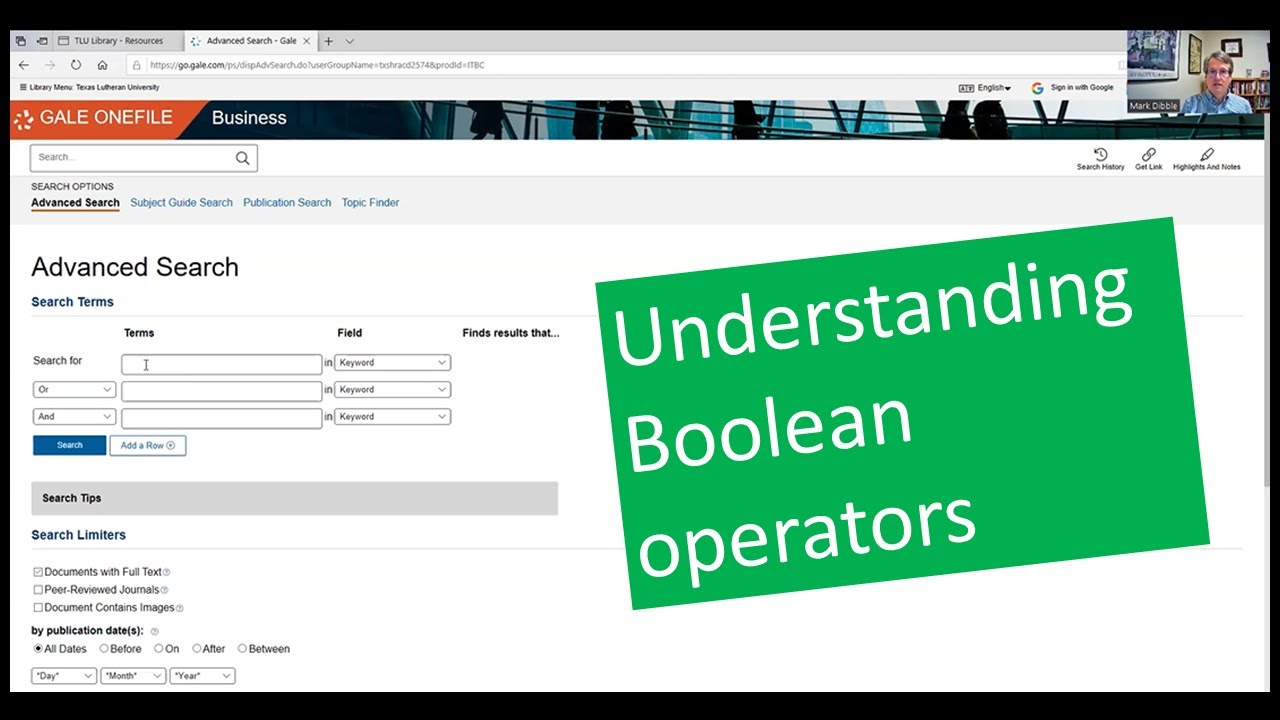 Understanding Boolean operators - YouTube