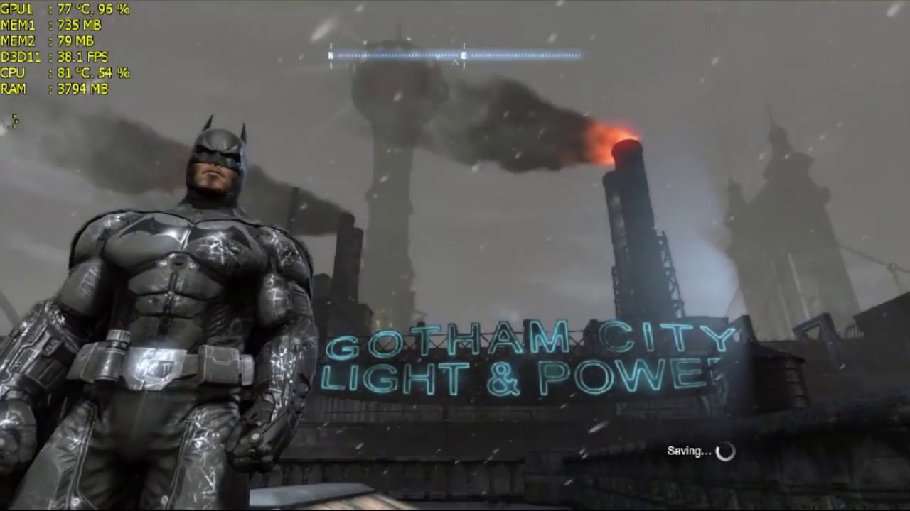 BATMAN arkham origin on Nvidia 940m - YouTube