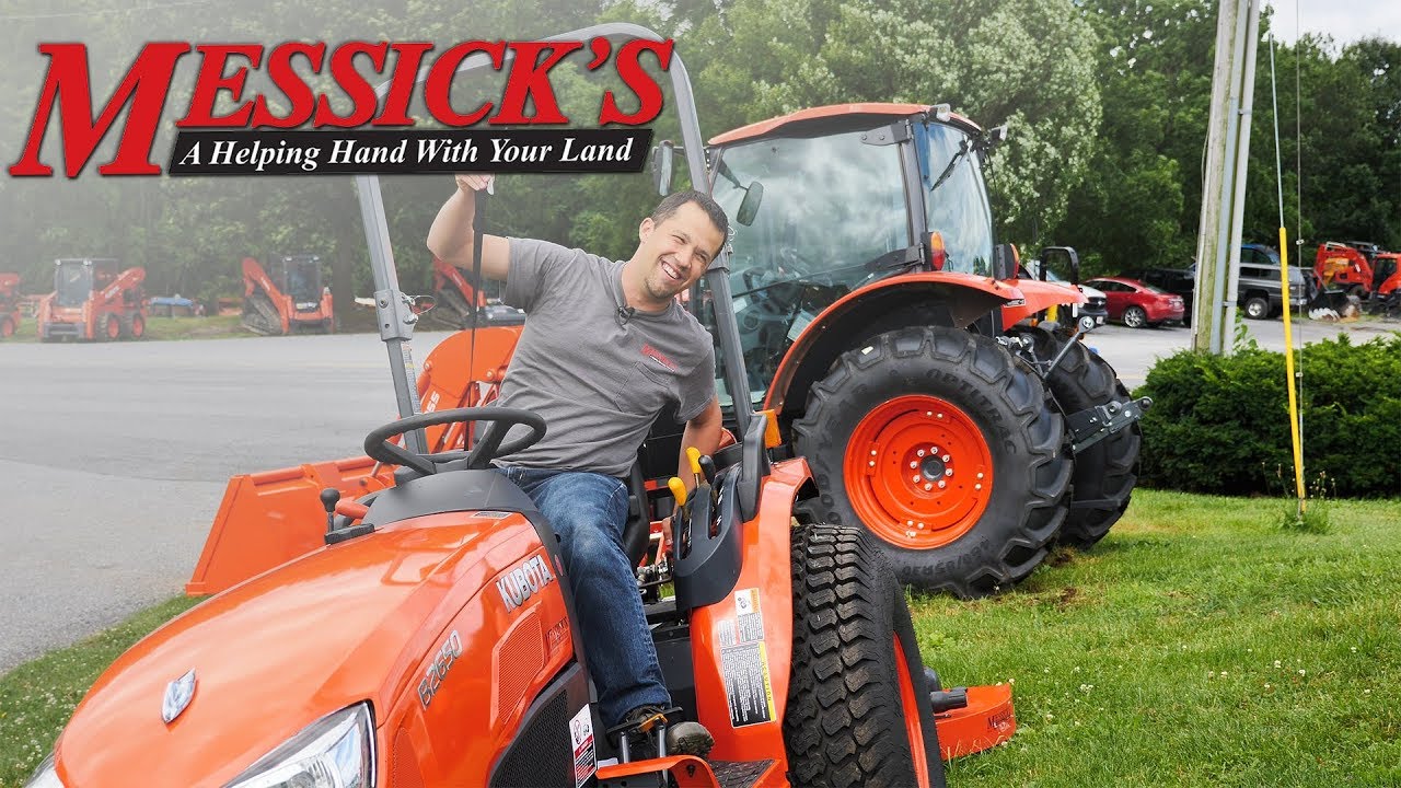 Improving the hillside performance of your tractor - YouTube